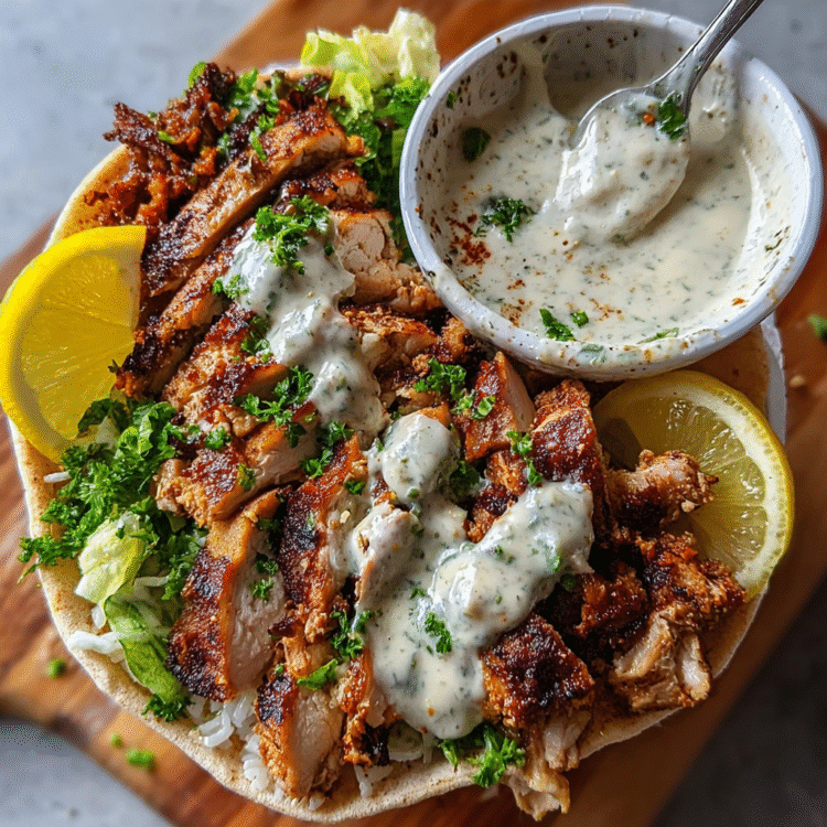 Chicken Shawarma with Garlic Sauce: The Mediterranean Gold Standard ...